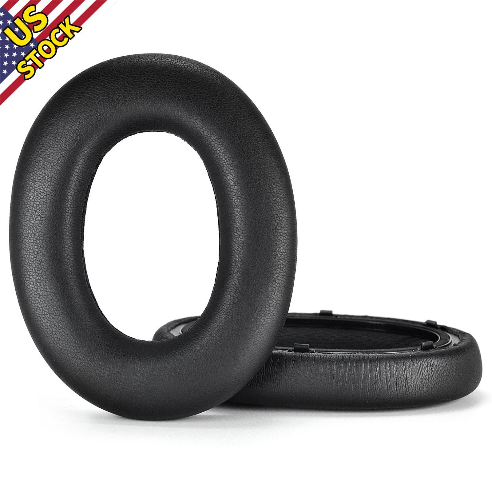 RHEA- Left+Right Leather Ear Pads Cushions Cover For Bowers & Wilkins ...