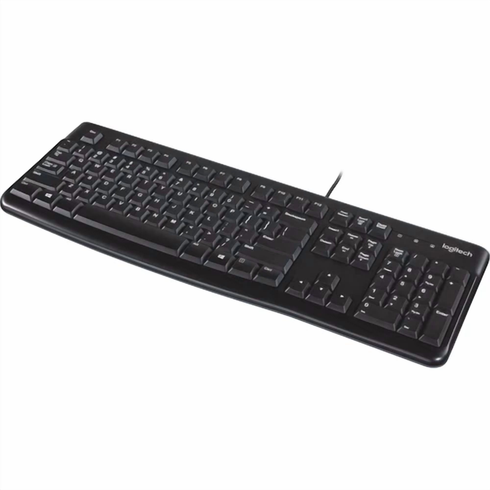 RHEA- Logitech K120 Usb Keyboard For Pc - Black - Walmart.com