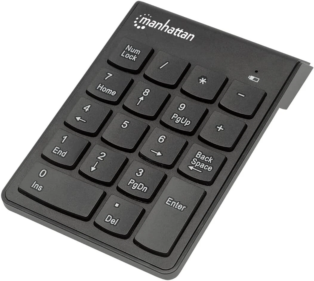 RHEA- Manhattan Numeric Wireless Keypad 18 Full Size Keys Pc/Mac ...