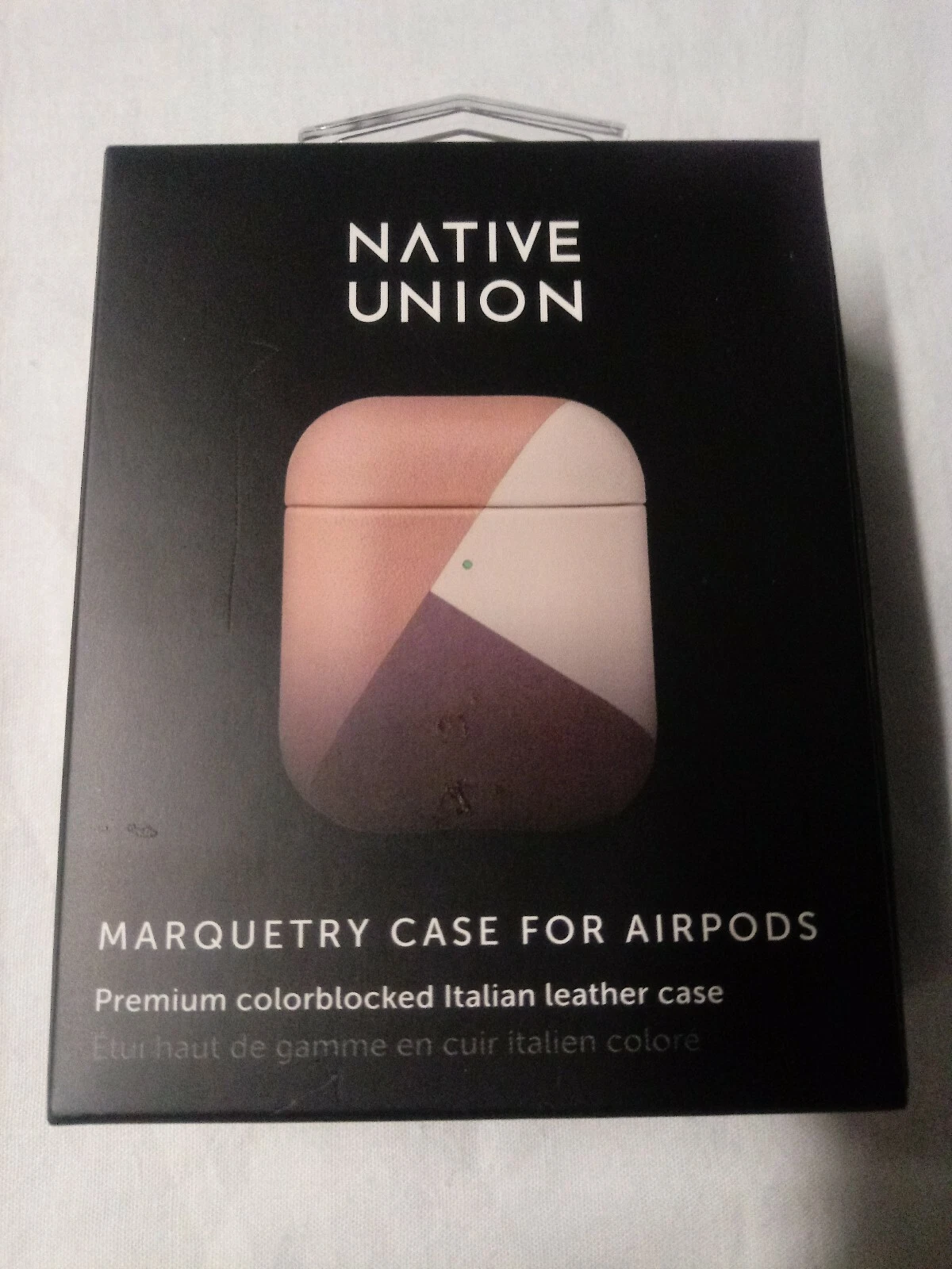 RHEA- Native Union - Marquetry Case For Apple Airpods - Genuine Italian ...