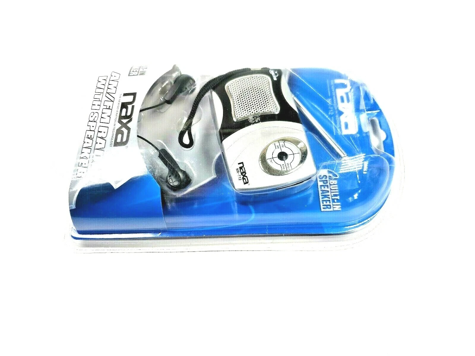 RHEA- Naxa Nr-712 Am/Fm Mini Compact Pocket Radio W/ Built-In Speaker ...
