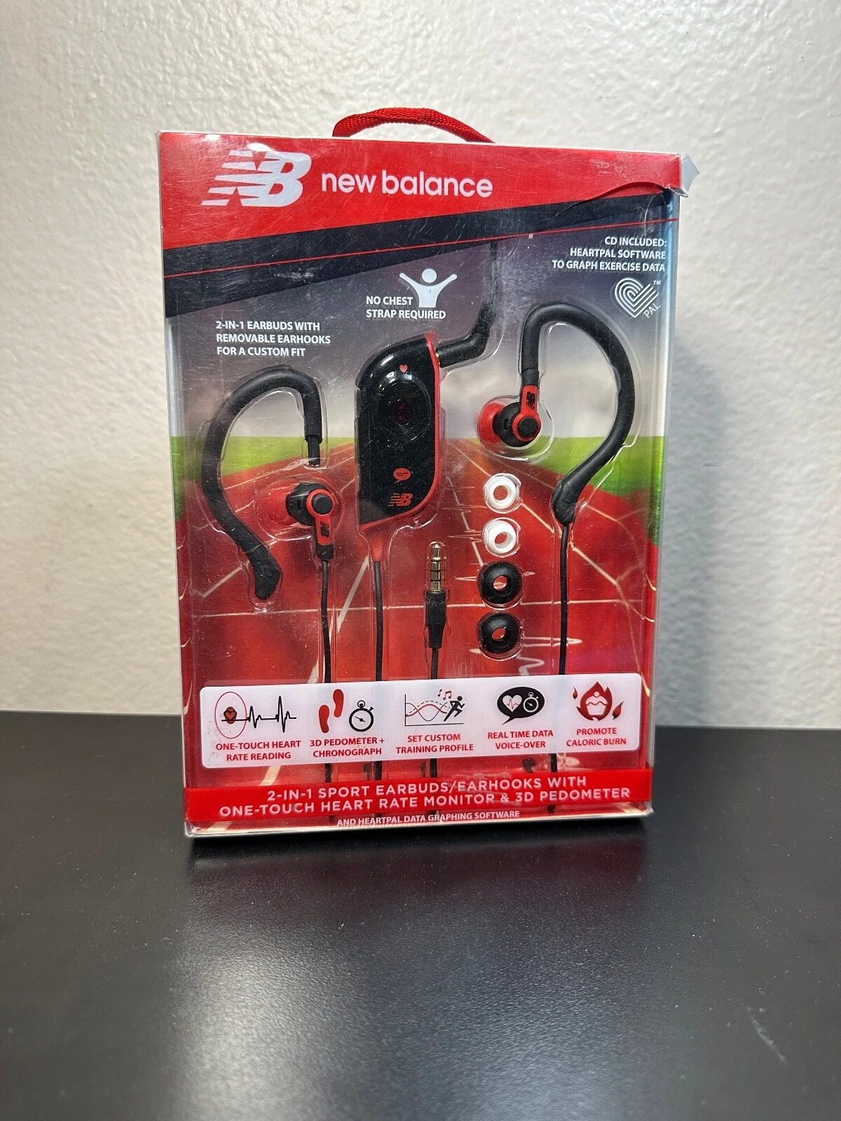 RHEA- New Balance Nb639B 2-In-1 Earbuds / Ear Hooks + Heart Rate ...