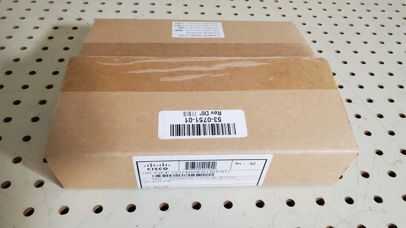 RHEA- New Genuine Cisco Cp-Lckngwallmount= Locking Wall Mount Kit For ...
