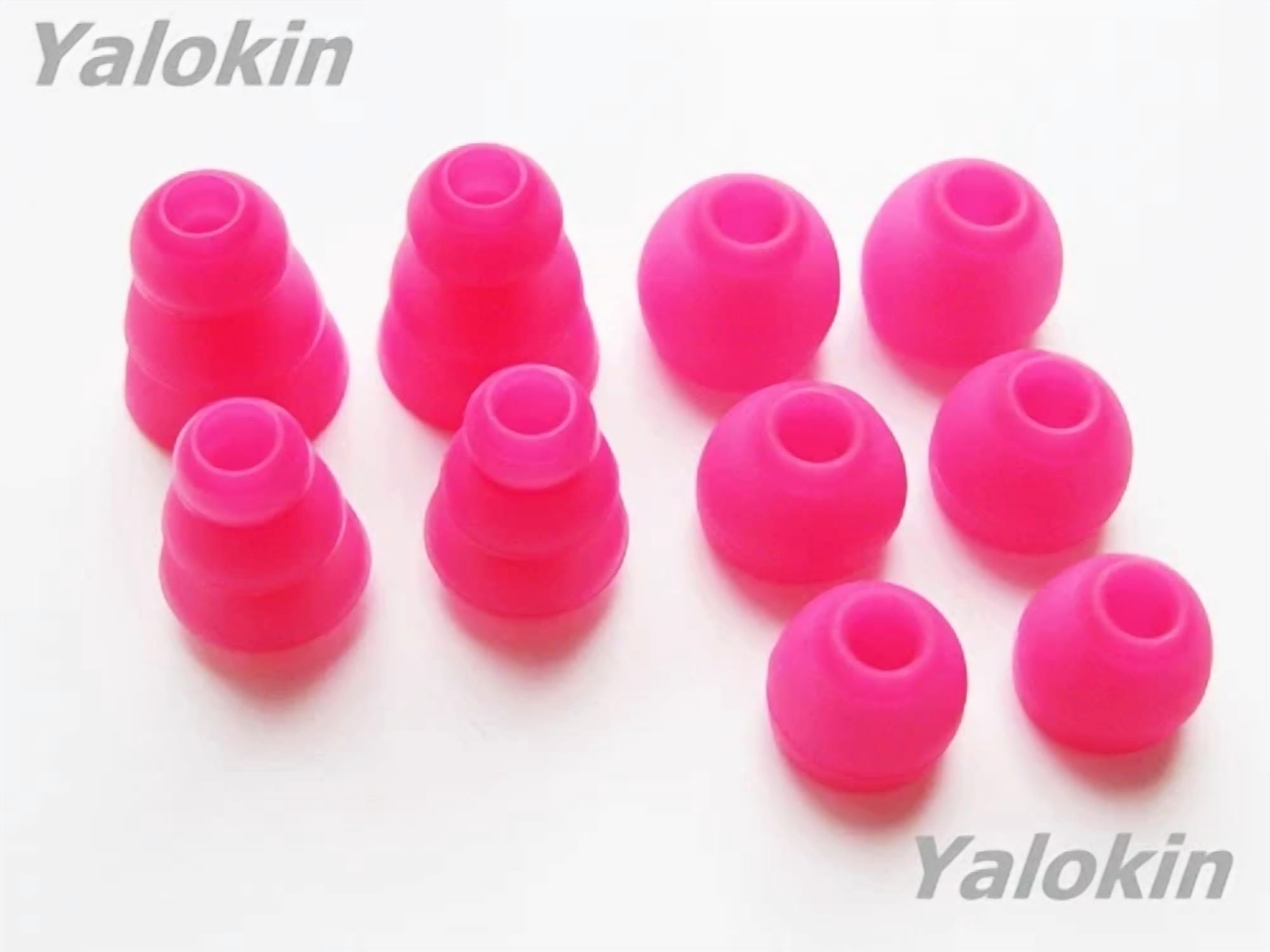 RHEA- New Pink Replacement Comfort Set Adapters Ear-Tips Buds For ...