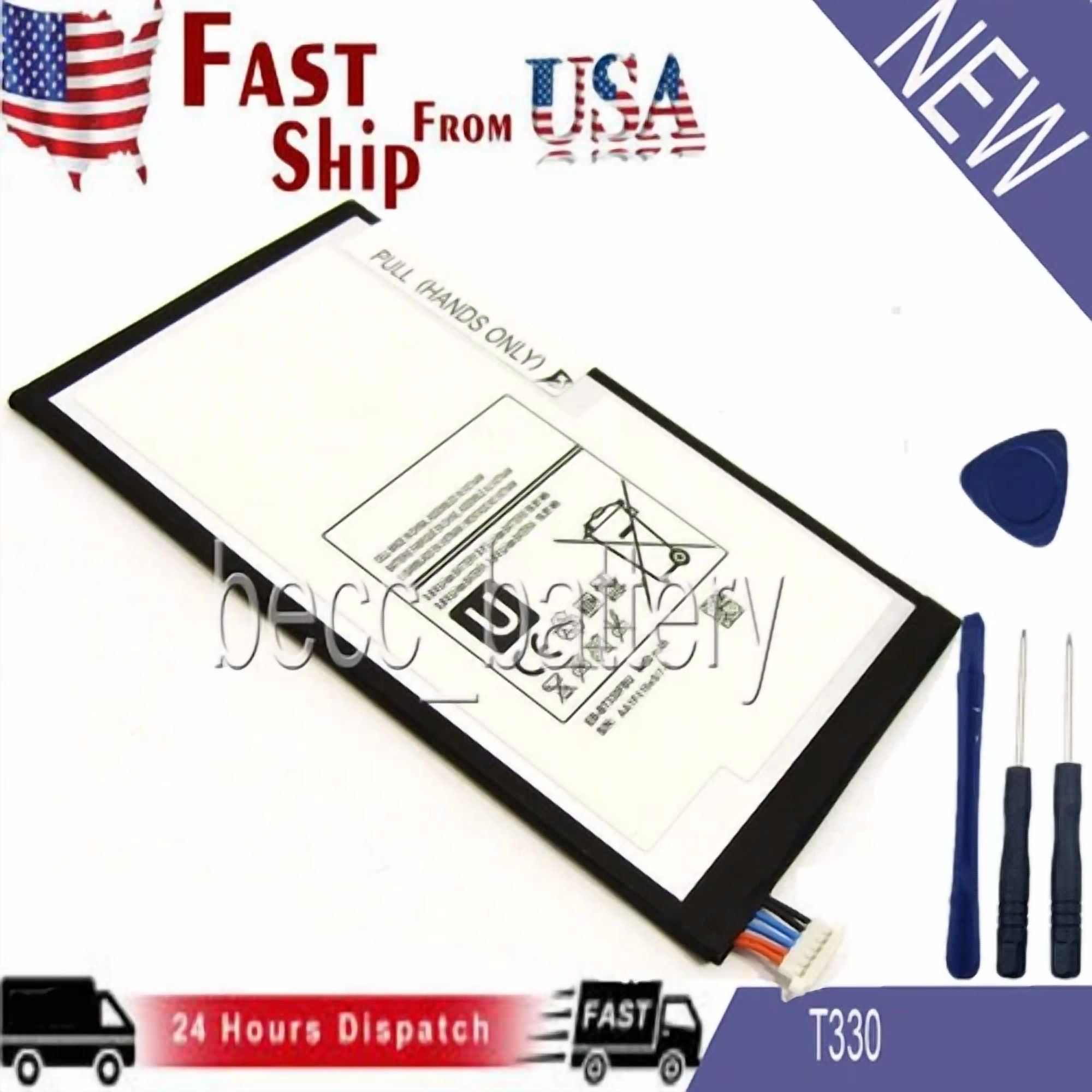 RHEA- New Tablet Battery For Samsung Galaxy Tab 4 8.0 Sm-T330Nu, Sm ...