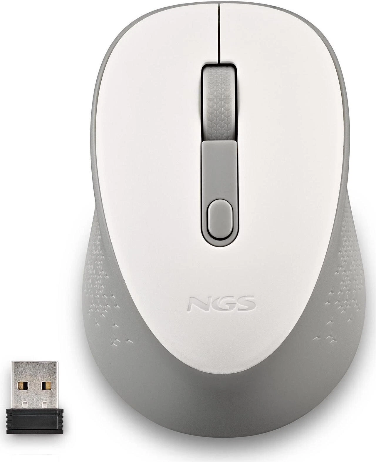 RHEA- Ngs Dew 2.4Ghz Wireless Silent Mouse White Model Dewwhite ...