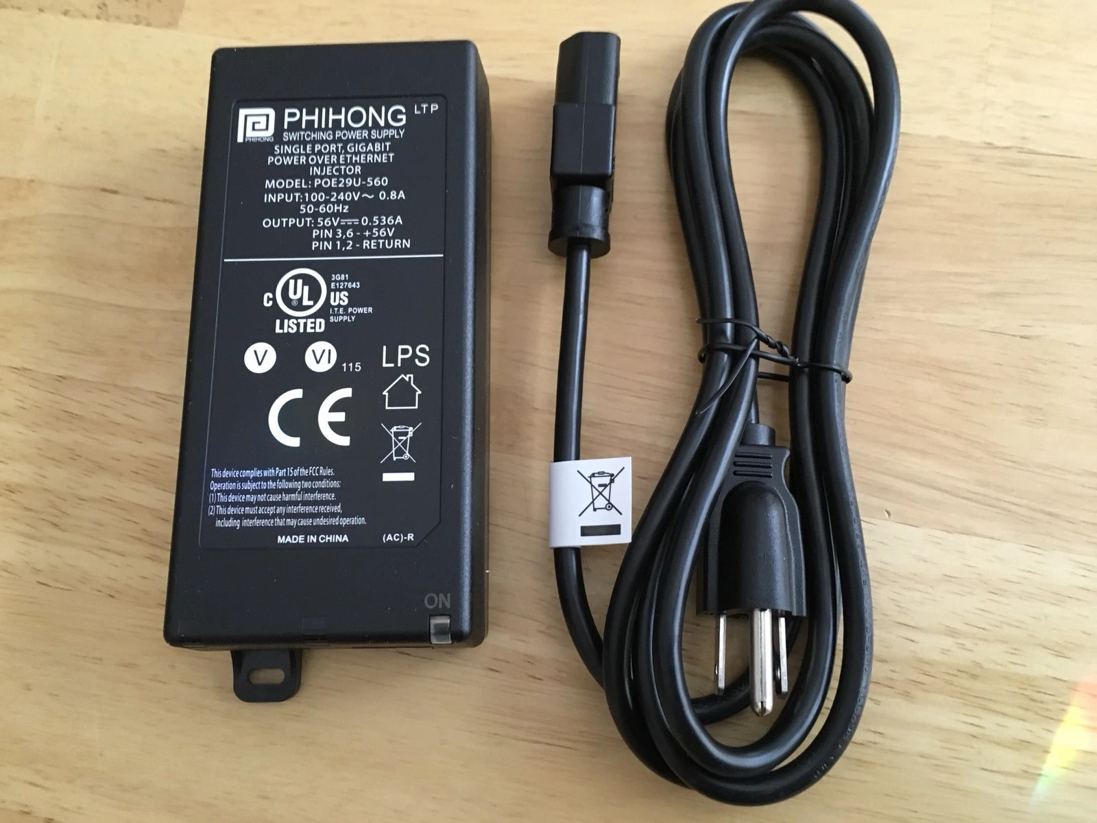 RHEA- Power Over Ethernet Injector - Walmart.com