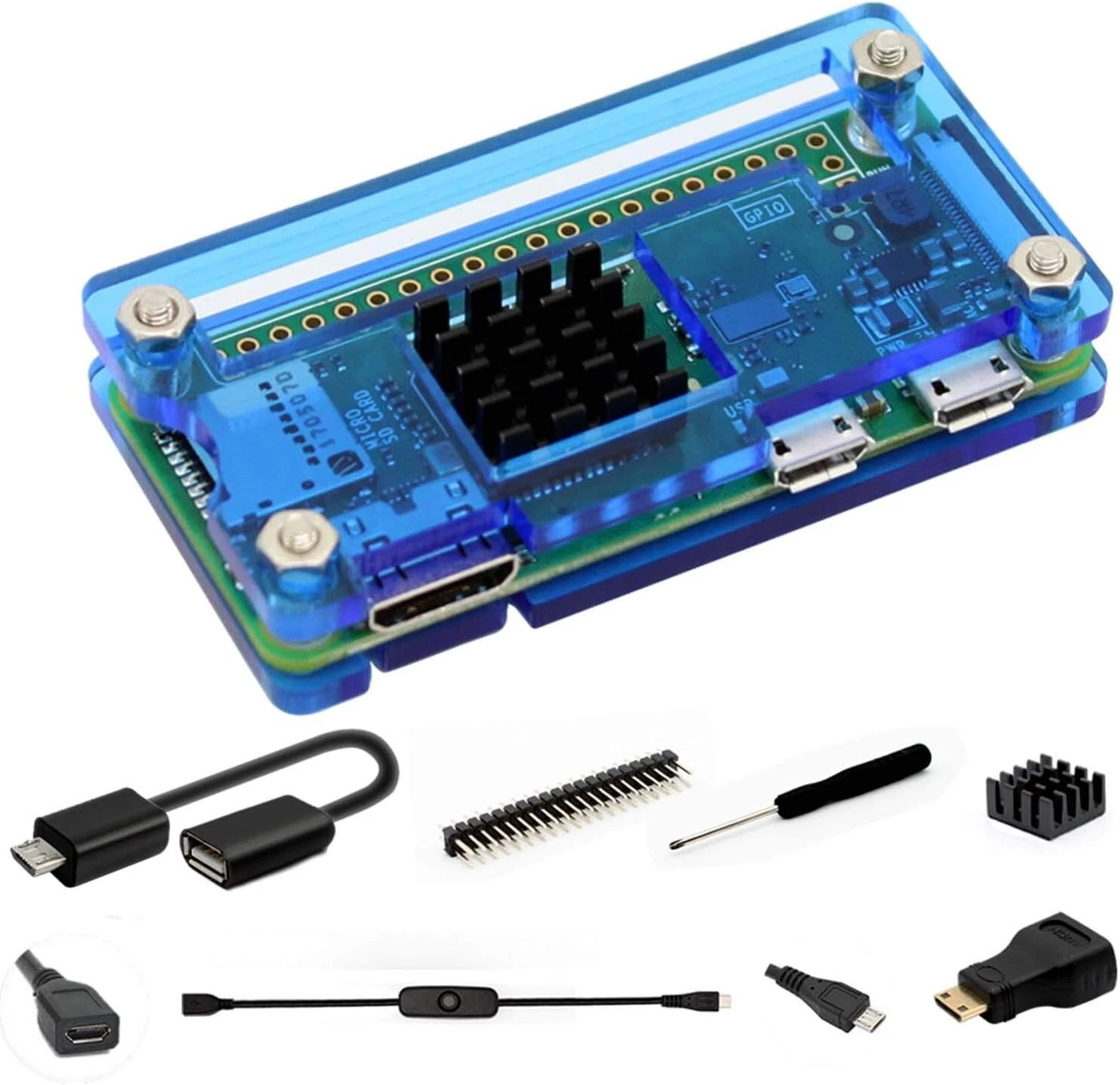 RHEA- Raspberry Pi Zero 2 W Case Kit With Raspberry Pi Zero 2 W Case ...
