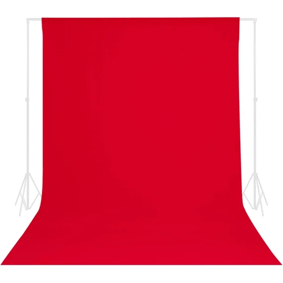 RHEA- Red Background Backdrop - 5X7 Ft For Photography Photo Booth ...