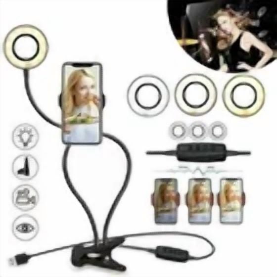 RHEA- Ring Light Stand Led Camera Selfie Light Ring For Iphone Live ...