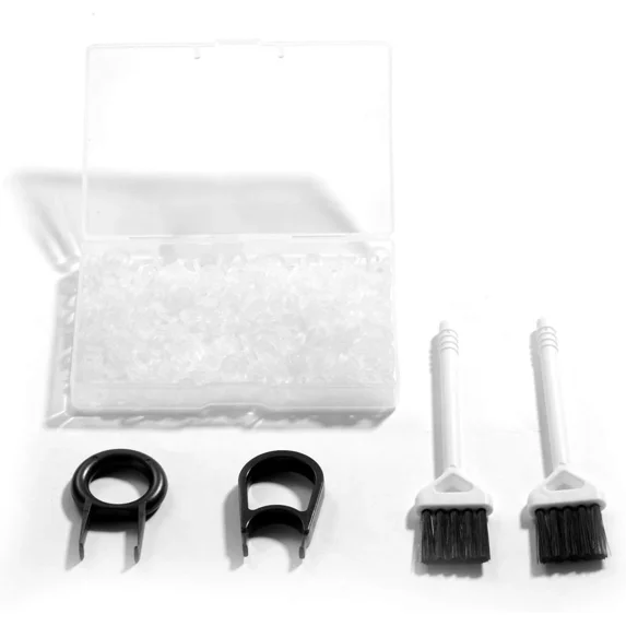 RHEA- Silicone 500Pcs 40A Clear Universal O-Ring Switch Dampeners ...