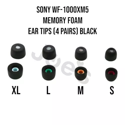 RHEA- Sony Wf-1000Xm5 Xm5 Memory Foam Eartips Earbuds Comfortable ...