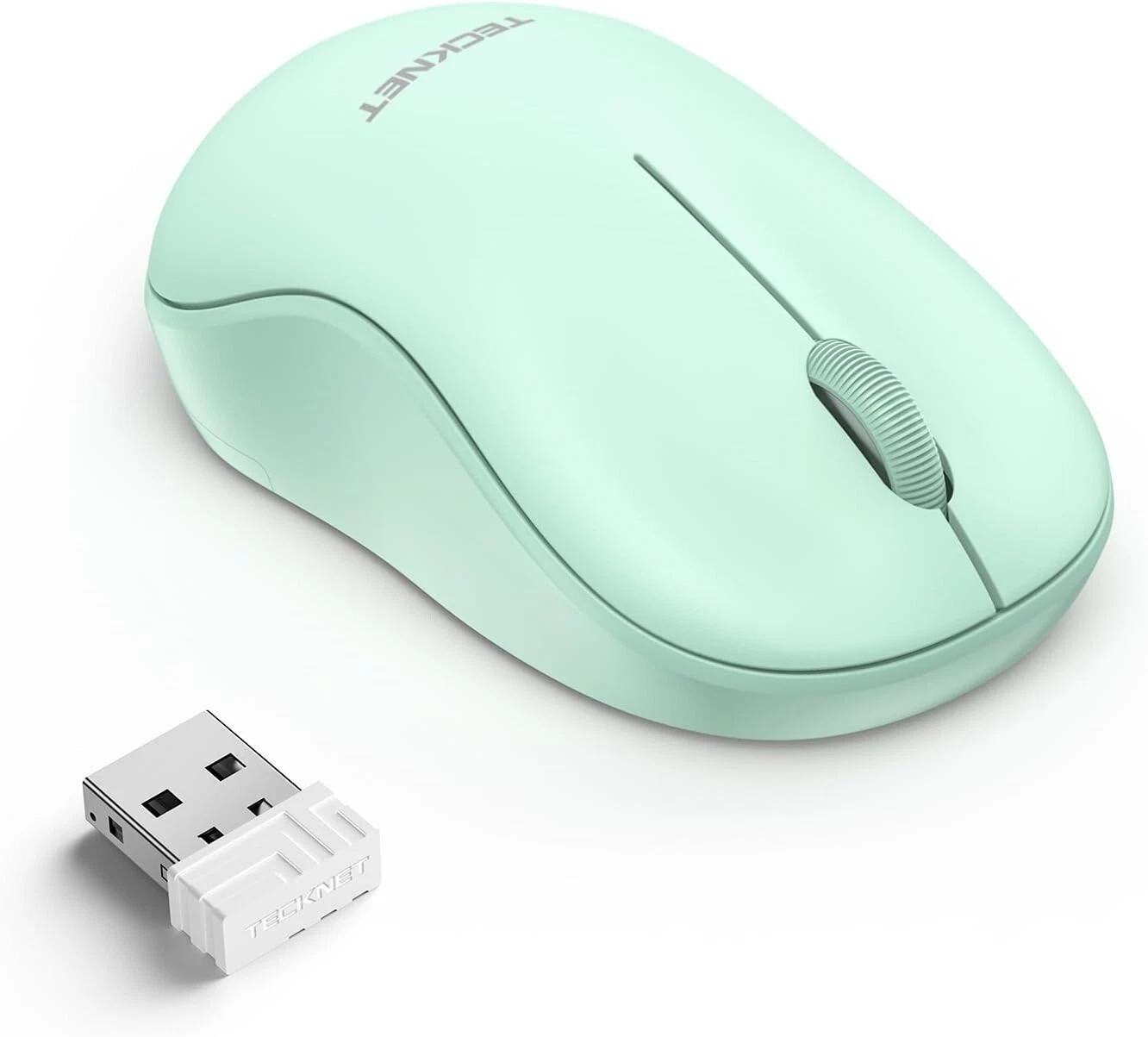 RHEA- Tecknet Wireless Mouse For Laptop, 2.4Ghz Usb Mini Cordless Small ...