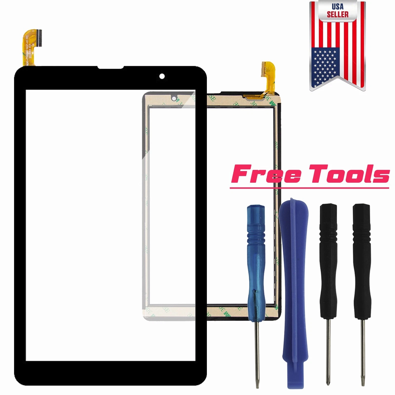 RHEA- Tookit Replacement Touch Screen Digitizer For Vortex Tab 8 4G Mjk ...