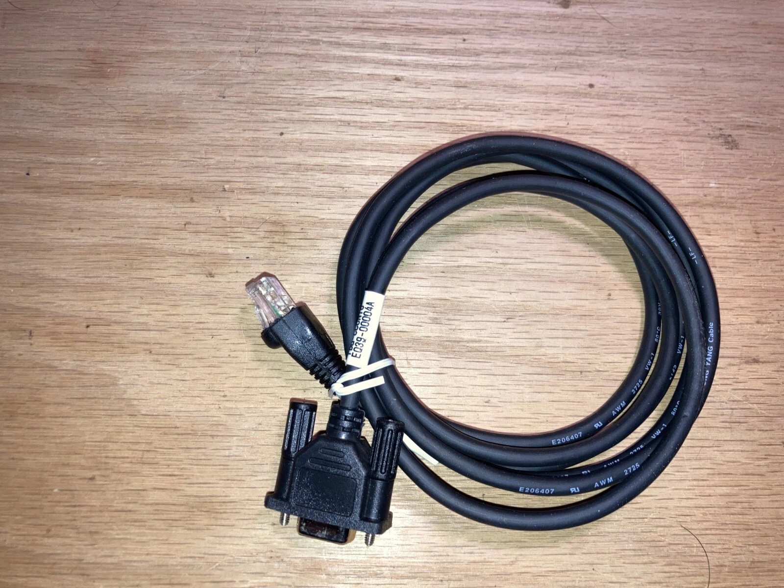 RHEA- Ups Serial Cable Rs-232 Db9 To Rj50 Eq39-00004A Apc - Walmart.com