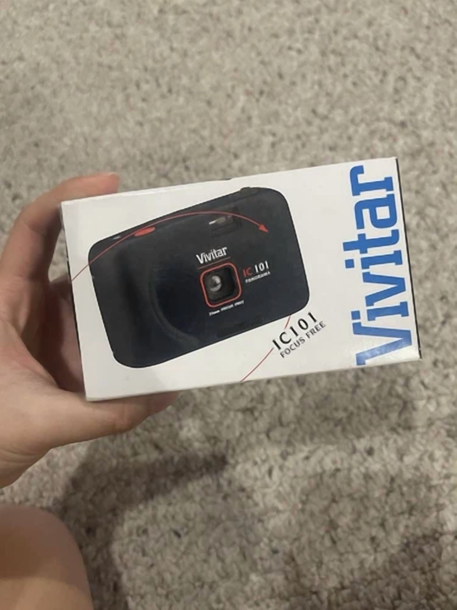 RHEA- Vintage Vivitar Ic101 Panorama 35Mm Film Camera, Focus-Free Point ...