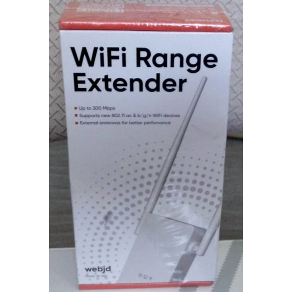 RHEA- Webjd Wifi Range Extender Up To 300 Mbps Model: Jn-300 - Walmart.com