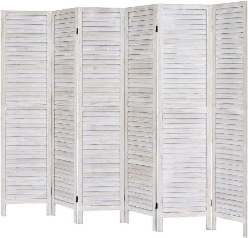 RHF 8 Panel Room Divider Room Dividers and Folding Privacy Screens Wood ...