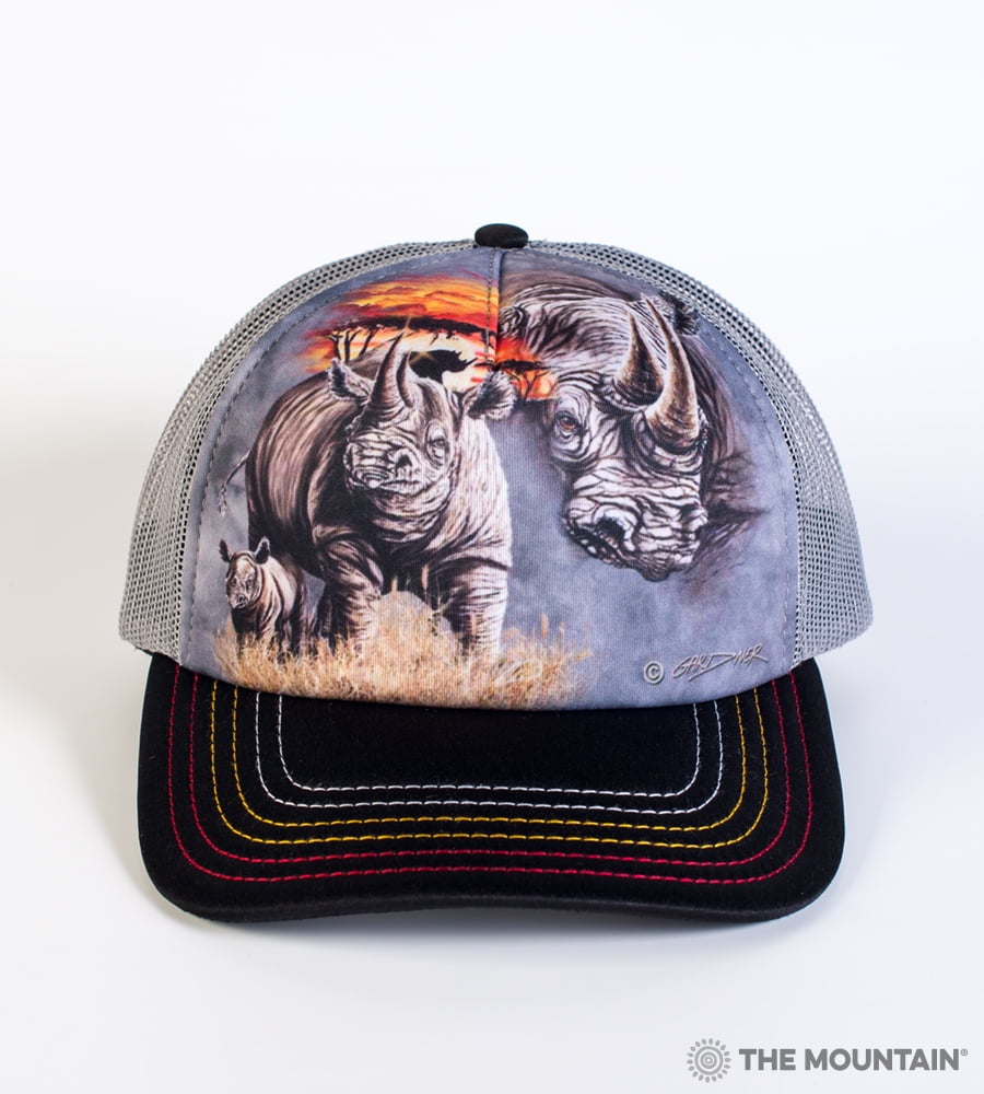 RHINOS Rhinos Foam Trucker Hat Grey Adult Men's Women's Trucker Cap ...