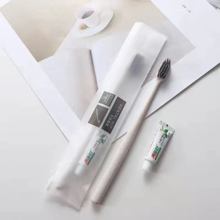 RHOO Hotel Hotel Disposable Toothbrush Disposable Toothpaste Set ...