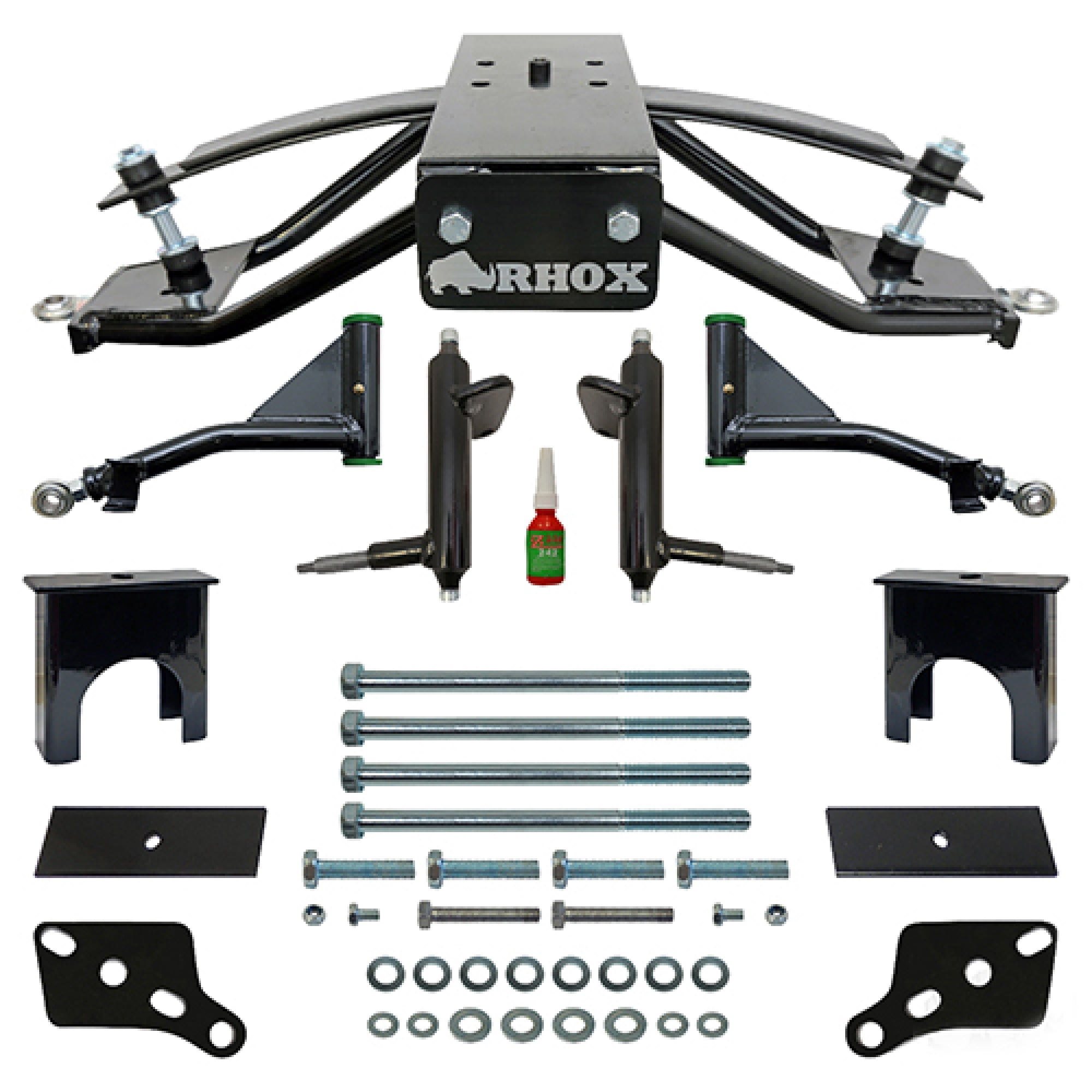 RHOX Lift Kit For Club Car Tempo, without factory lift&Precedent golf ...