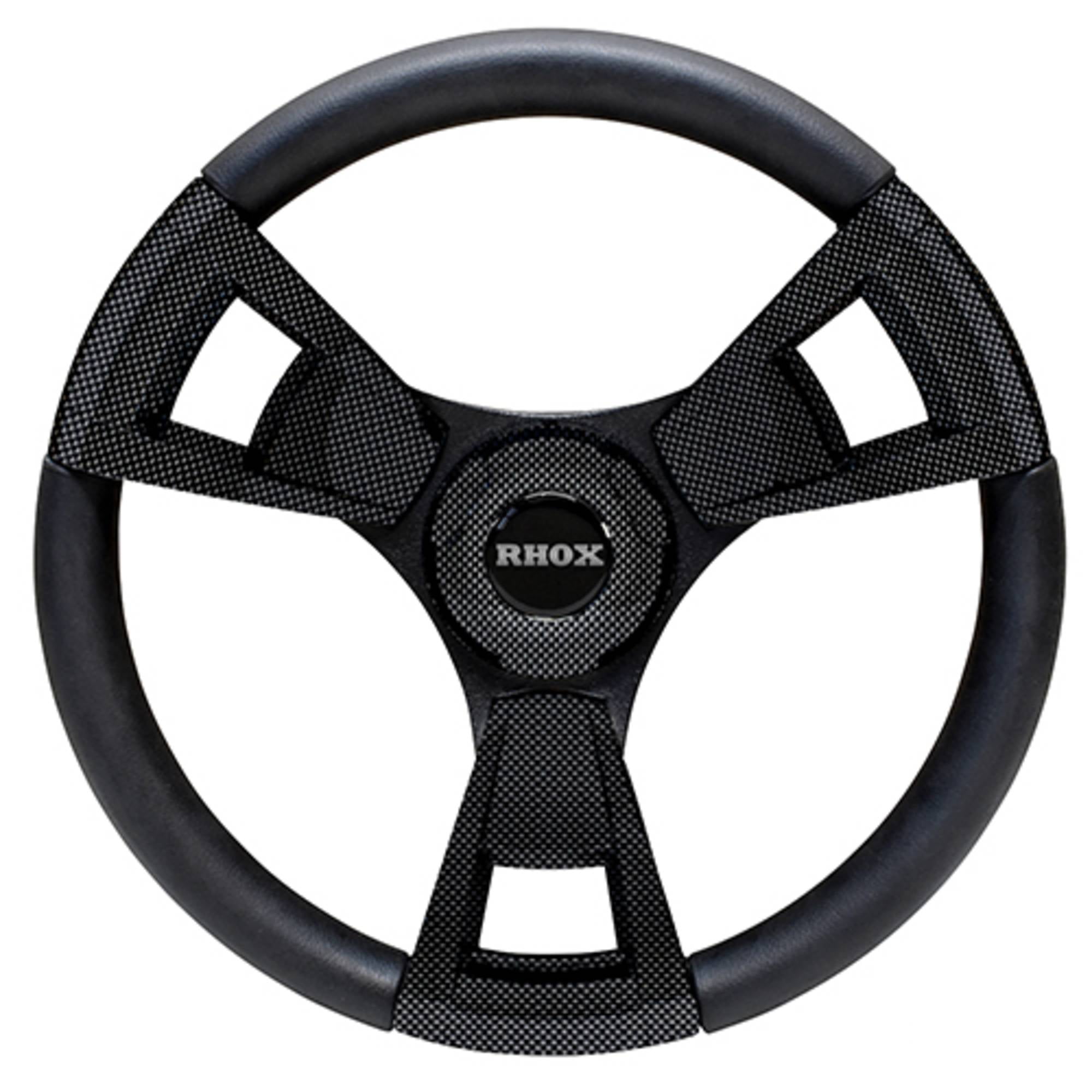 RHOX Steering Wheel Carbon Fiber Hub Golf Carts; ACC-SW154-EZ - Walmart.com