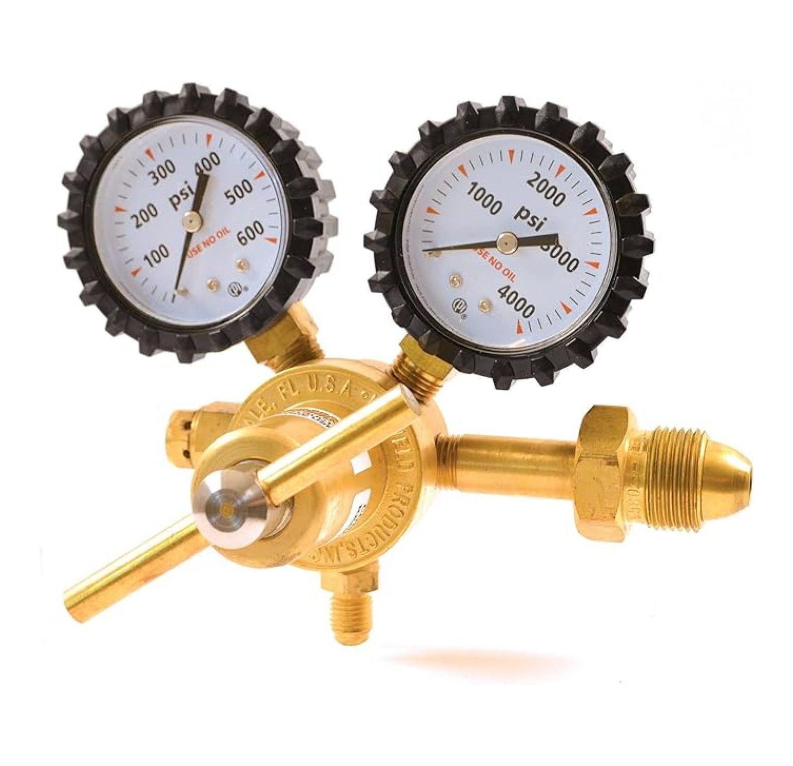 RHP400 Nitrogen Regulator with 0-400 PSI Delivery Pressure, CGA580 ...