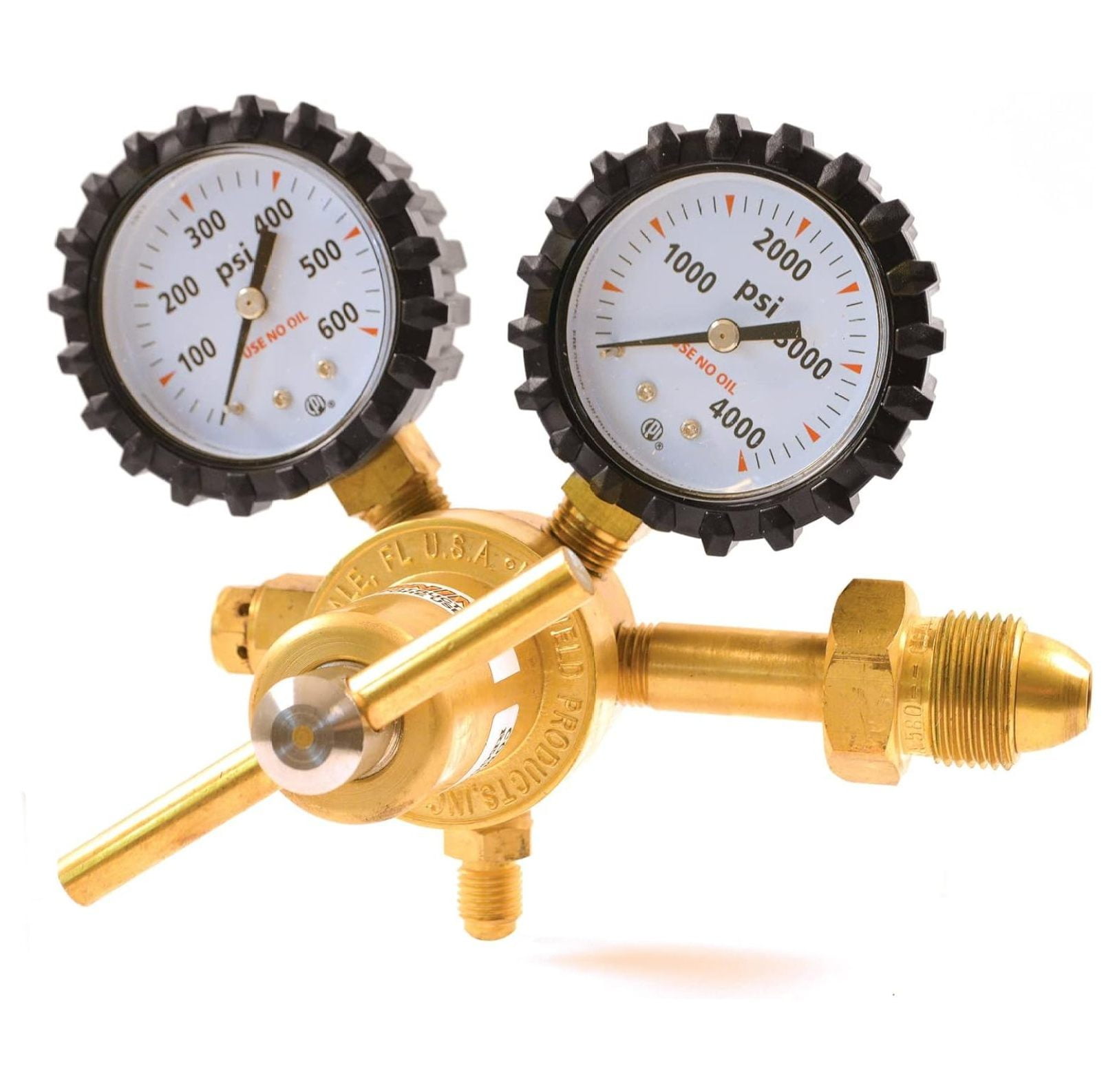 RHP400 Nitrogen Regulator with 0-400 PSI Delivery Pressure, CGA580 ...