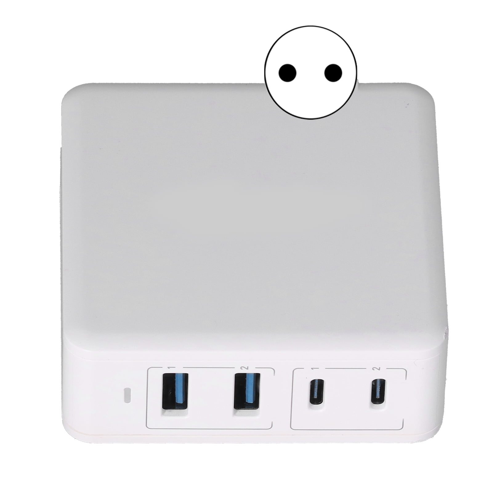 RHPD 100W 4 Ports QC 3.0 Phone Adapter High Frequency GaN Fast Charger ...