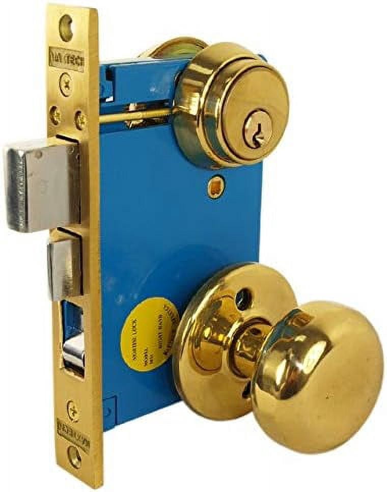 RHR Right Hand Reverse Double Cylinder Iron Gate Ornamental Mortise ...