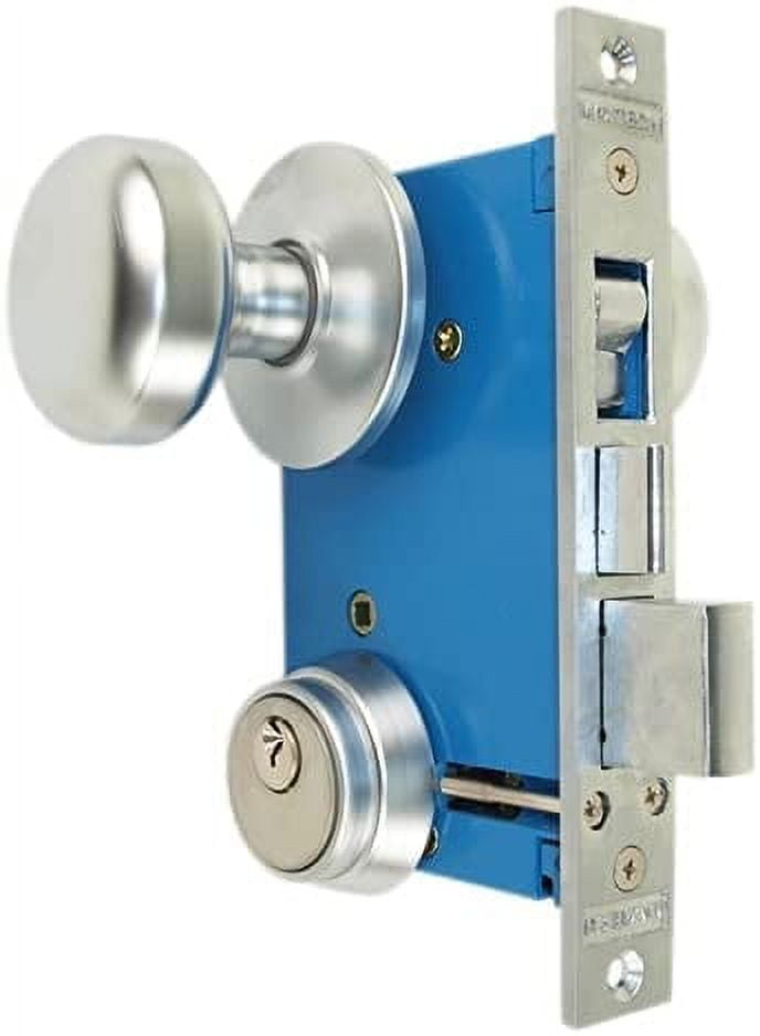 RHR Right Hand Reverse Satin Chrome 26D Finish Double Cylinder Iron ...