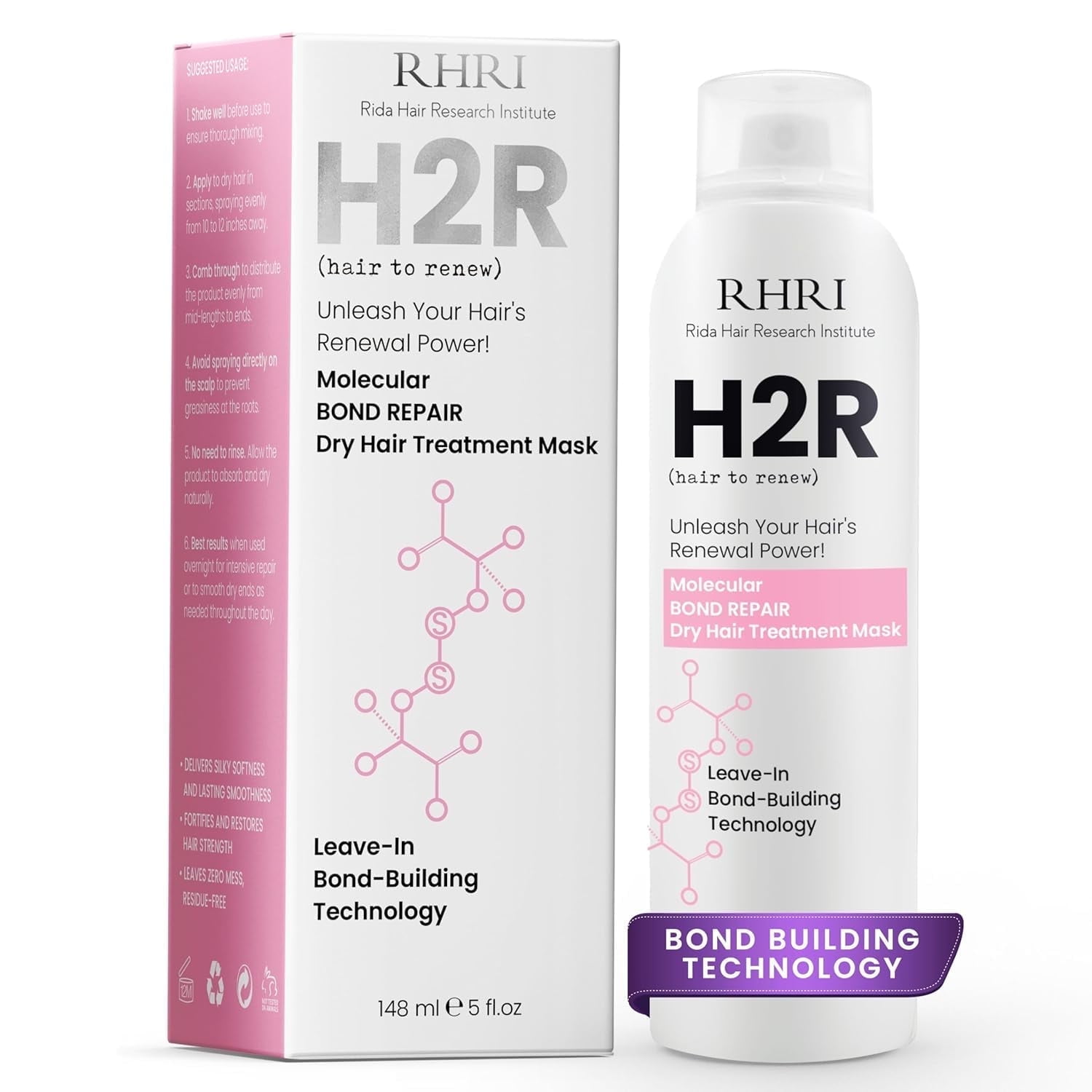 Bond Repair Leave In Hair Mask | Strengthens, Softens & Restores Shine ...
