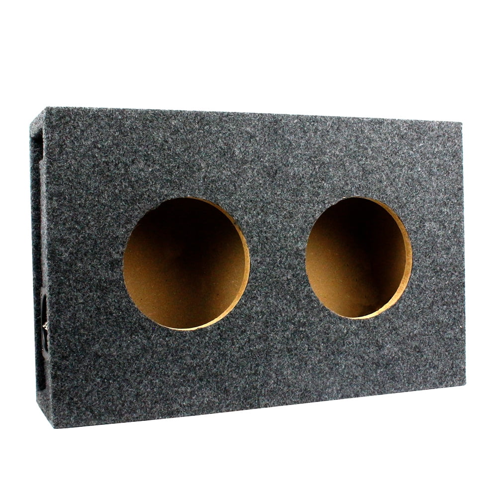RI Audio 6.5" Dual Shallow Hyper Vented Box Enclosure For Two Subs 5/8 ...