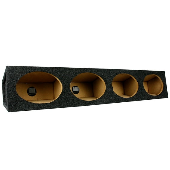 RI Audio Quad 6" X 9" Speaker Wedge Subwoofer Box With 3/4" MDF ...