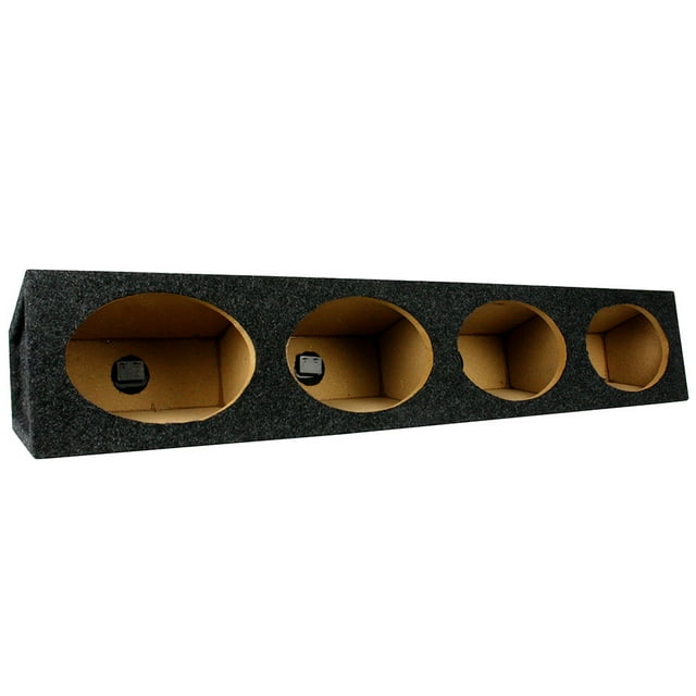 RI Audio Quad 6" X 9" Speaker Wedge Subwoofer Box With 3/4" MDF ...