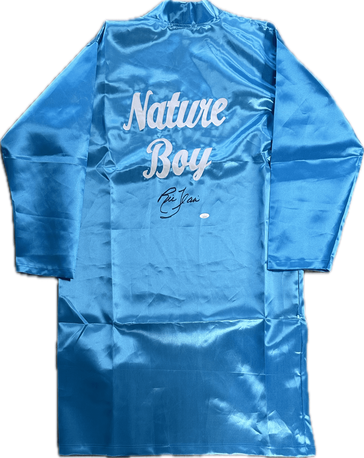 RIC FLAIR "Nature Boy" Signed Autographed Light Blue Robe JSA ...