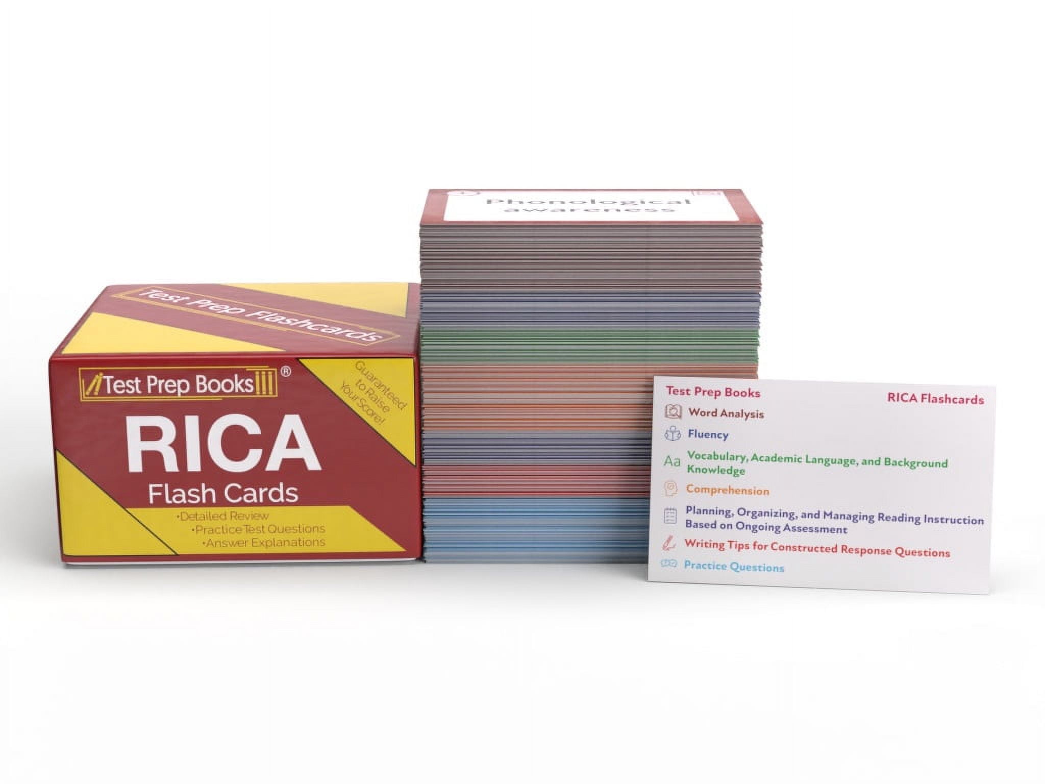 RICA Study Cards 2024-2025: RICA Test Prep and Practice Questions [Full ...