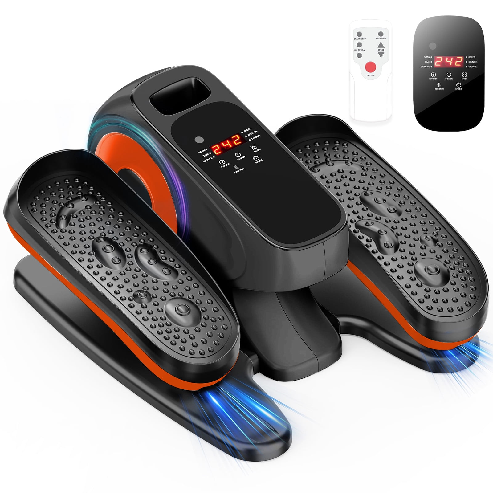 RICAN Under Desk Elliptical, Fully AssembledEllipse Leg Exerciser for ...