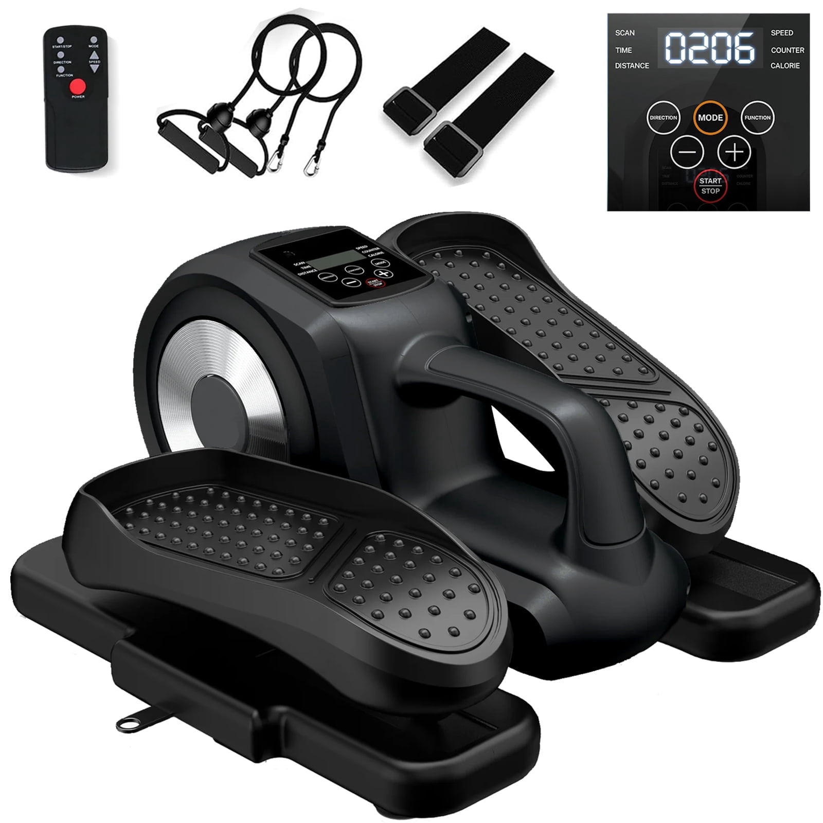 RICAN Under Desk Elliptical Machine, Electric Leg Exericser While ...