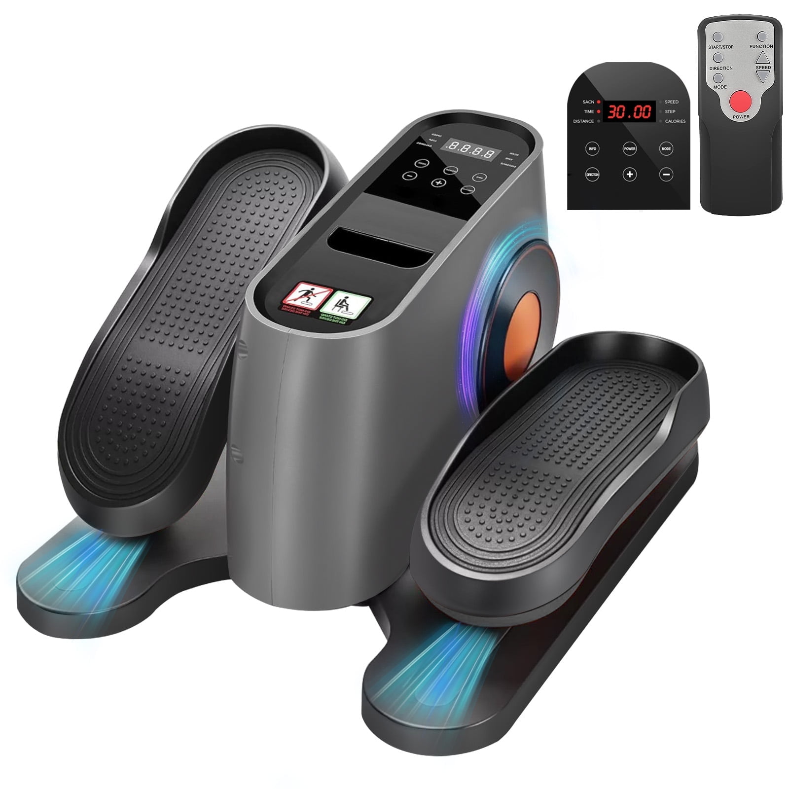 RICAN Under Desk Elliptical Machine, Leg Exerciser While Sitting for ...