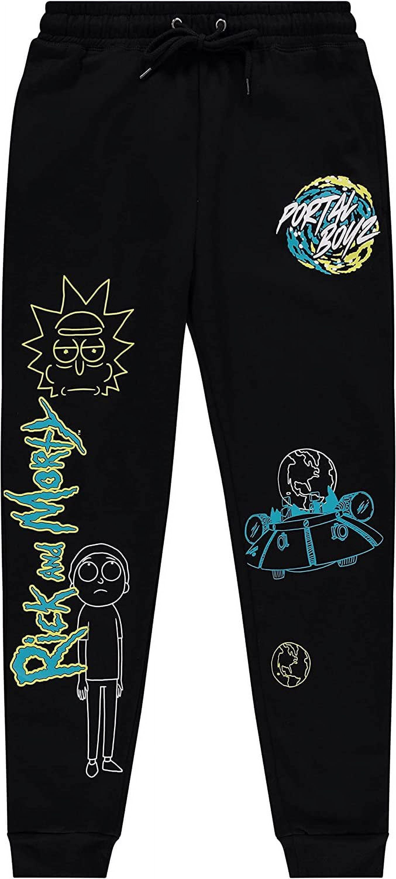 RICK AND MORTY Mens Sweatpants Mens Fleece Jogger Sweatpants - Rick ...