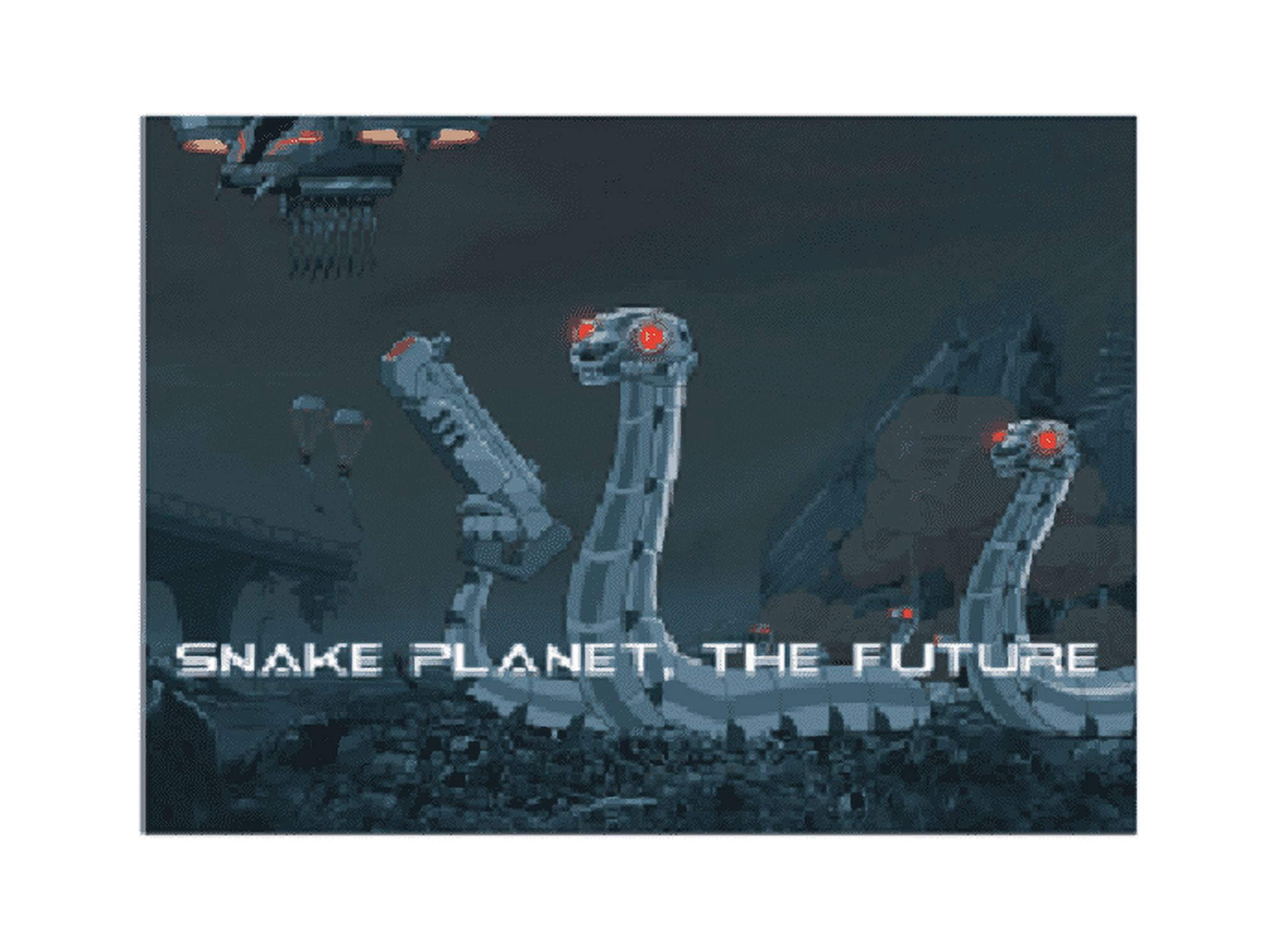 RICK & MORTY MAGNET - Officially Licensed SNAKE PLANET THE FUTURE ...