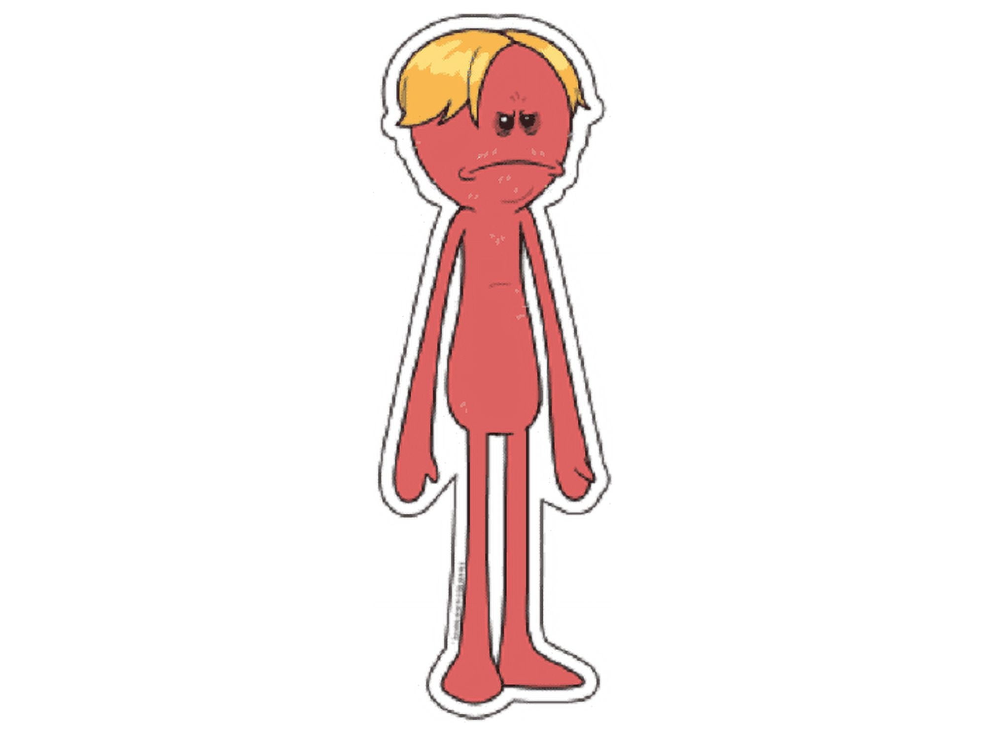 RICK & MORTY STICKER - Officially Licensed Rick and Morty RED MEEDEEKS ...
