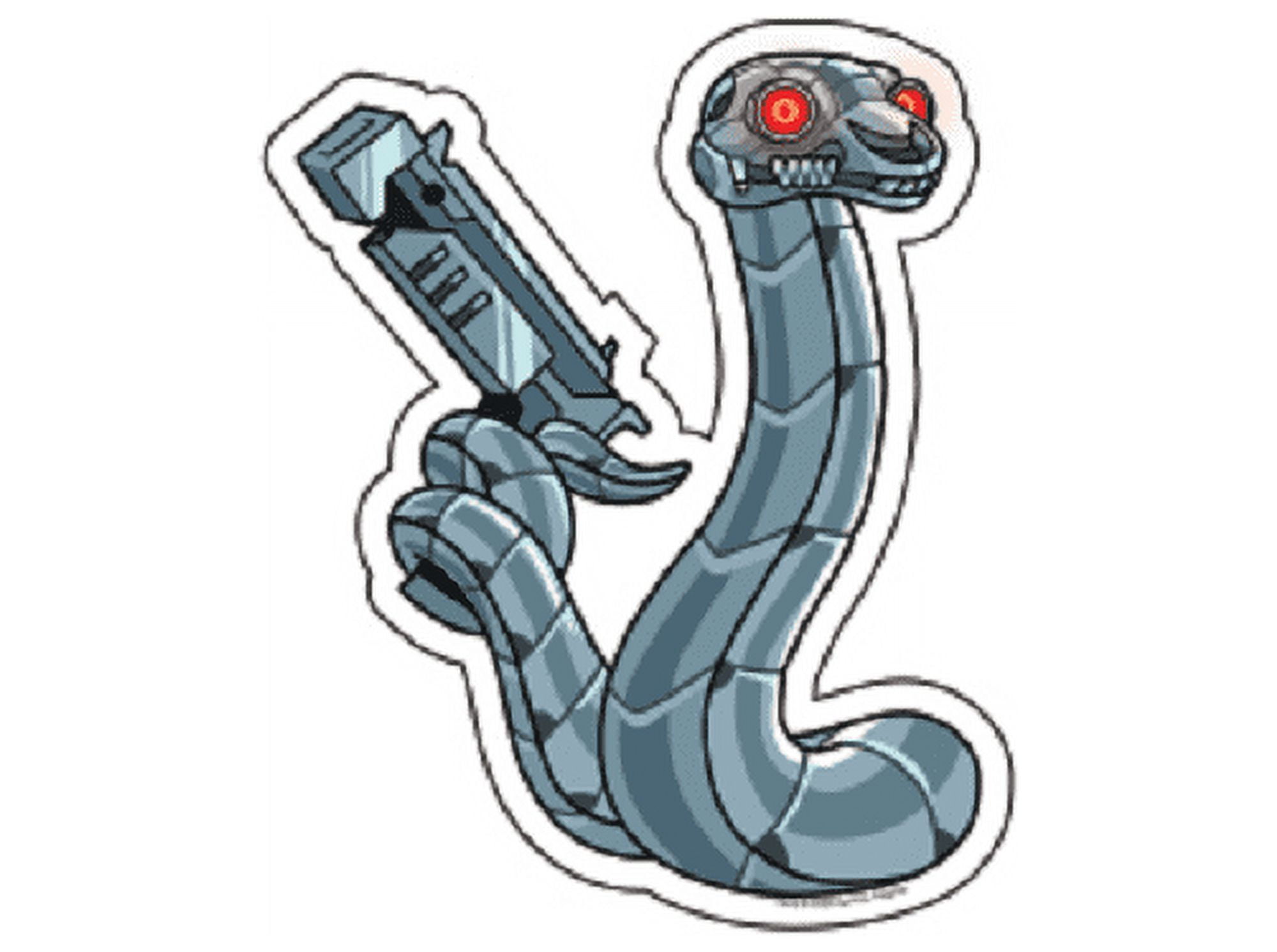 RICK & MORTY STICKER - Officially Licensed Rick and Morty SNAKE ...