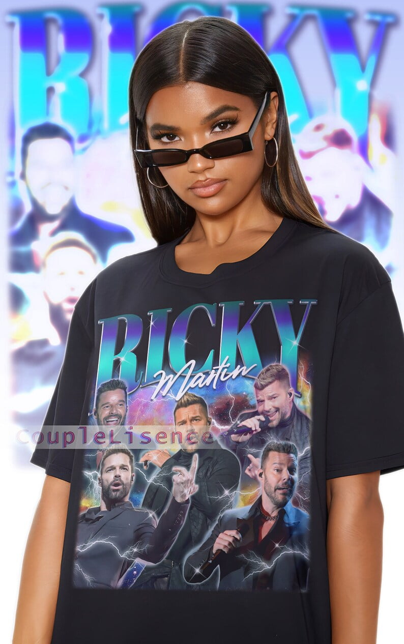 RICKY MARTIN Vintage Shirt | Ricky Martin Homage Fan Tees | Ricky ...
