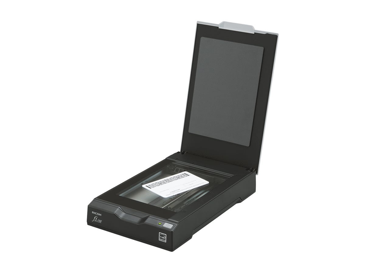 RICOH fi-70F A6 Flatbed Document Scanner, Small Footprint for IDs ...
