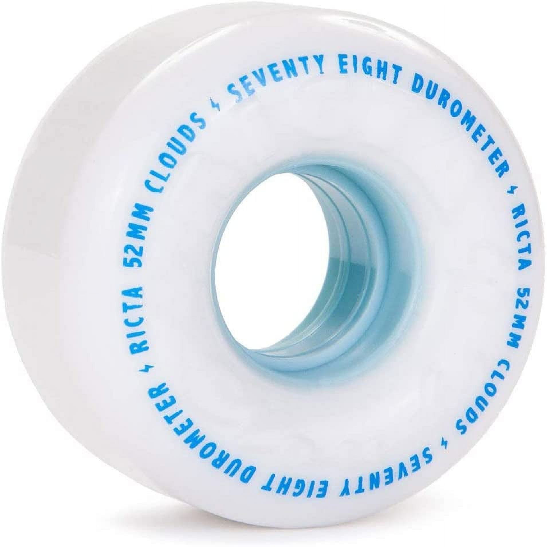 RICTA 52mm Unisex Adult Clouds 78A 78a Cruiser Formula. Smooth-Rolling and Fast 78a Soft ...