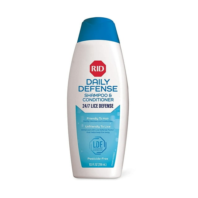 RID Daily Defense Shampoo & Conditioner - 10.1 oz HSA/FSA Eligible ...