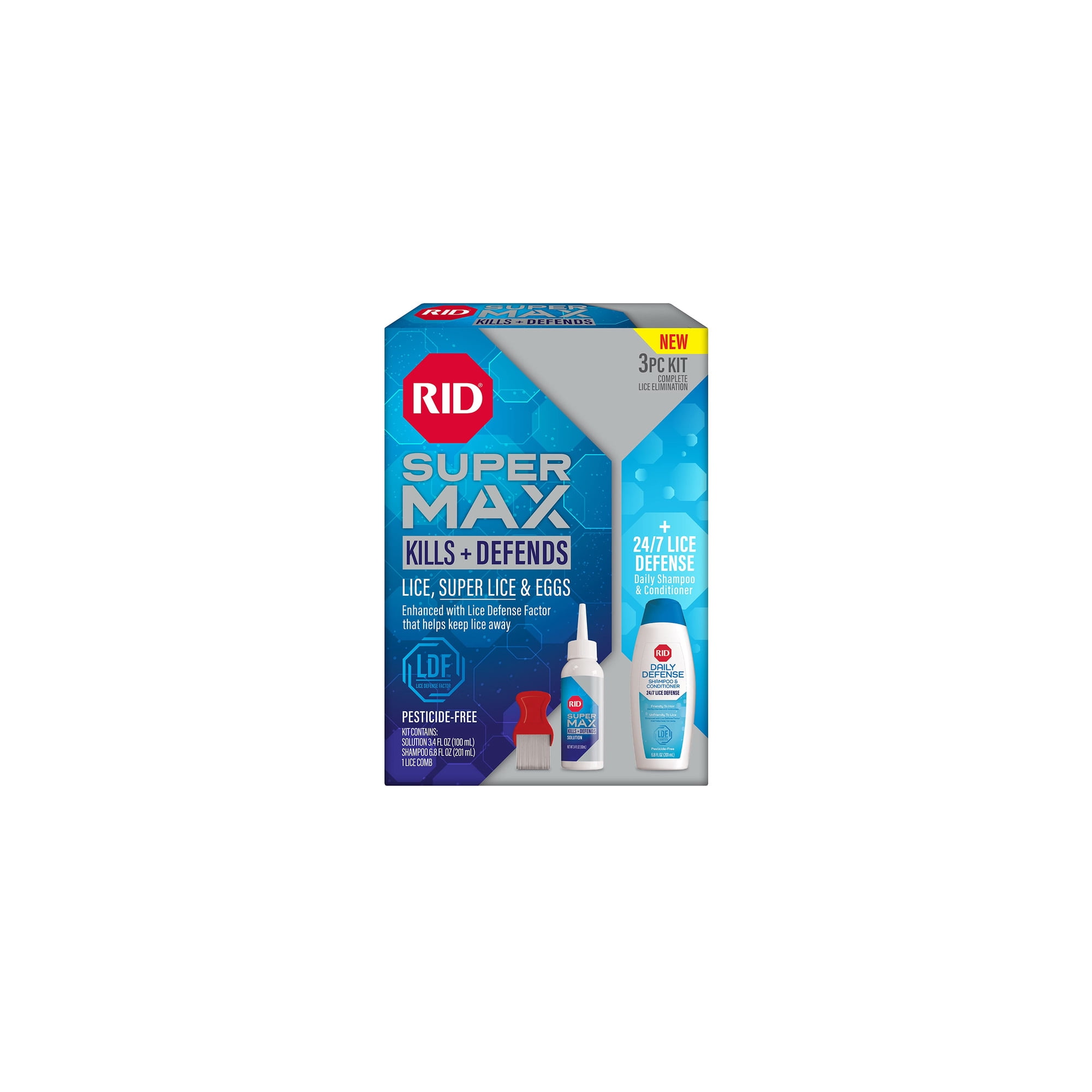 RID Super Max Lice Treatment Kit (Pack of 20) - Walmart.com