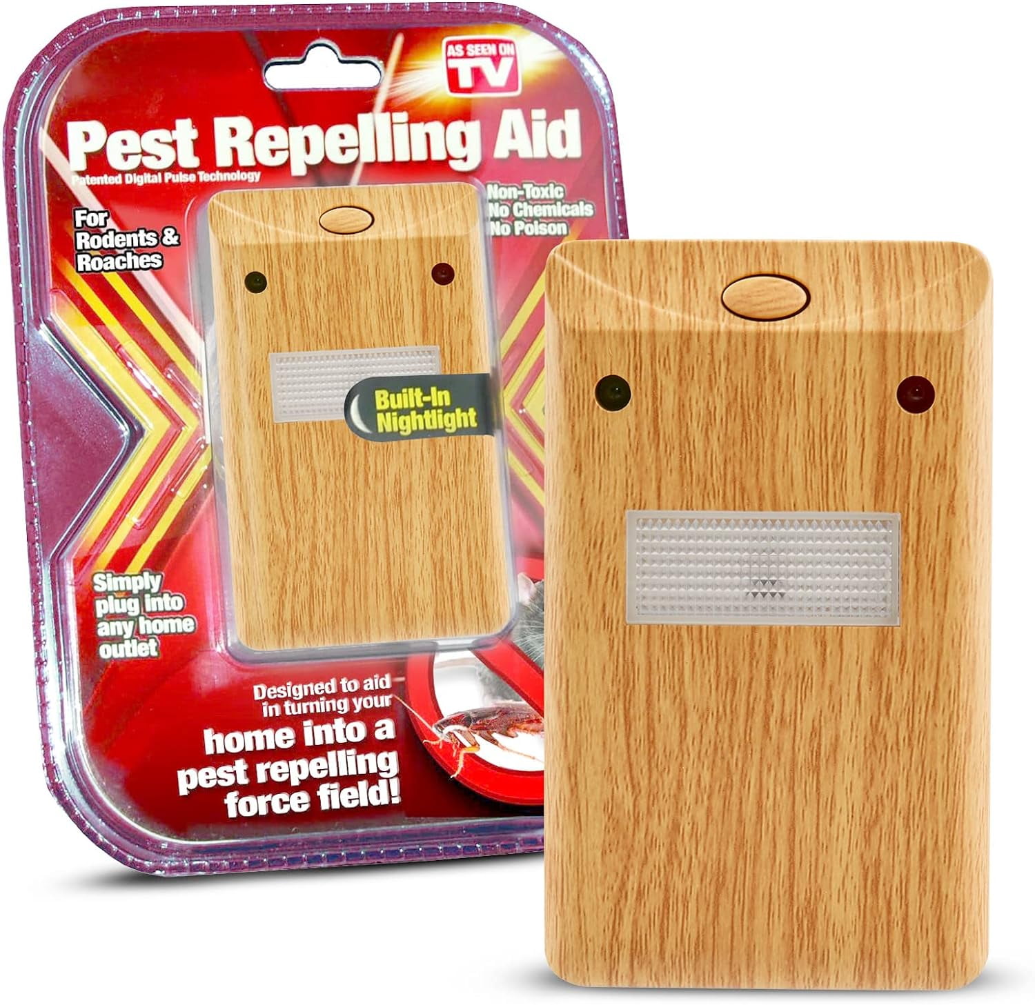 RIDDEX Plus Insect Control- Plug in, Mouse Deterrent - Pest Control for ...